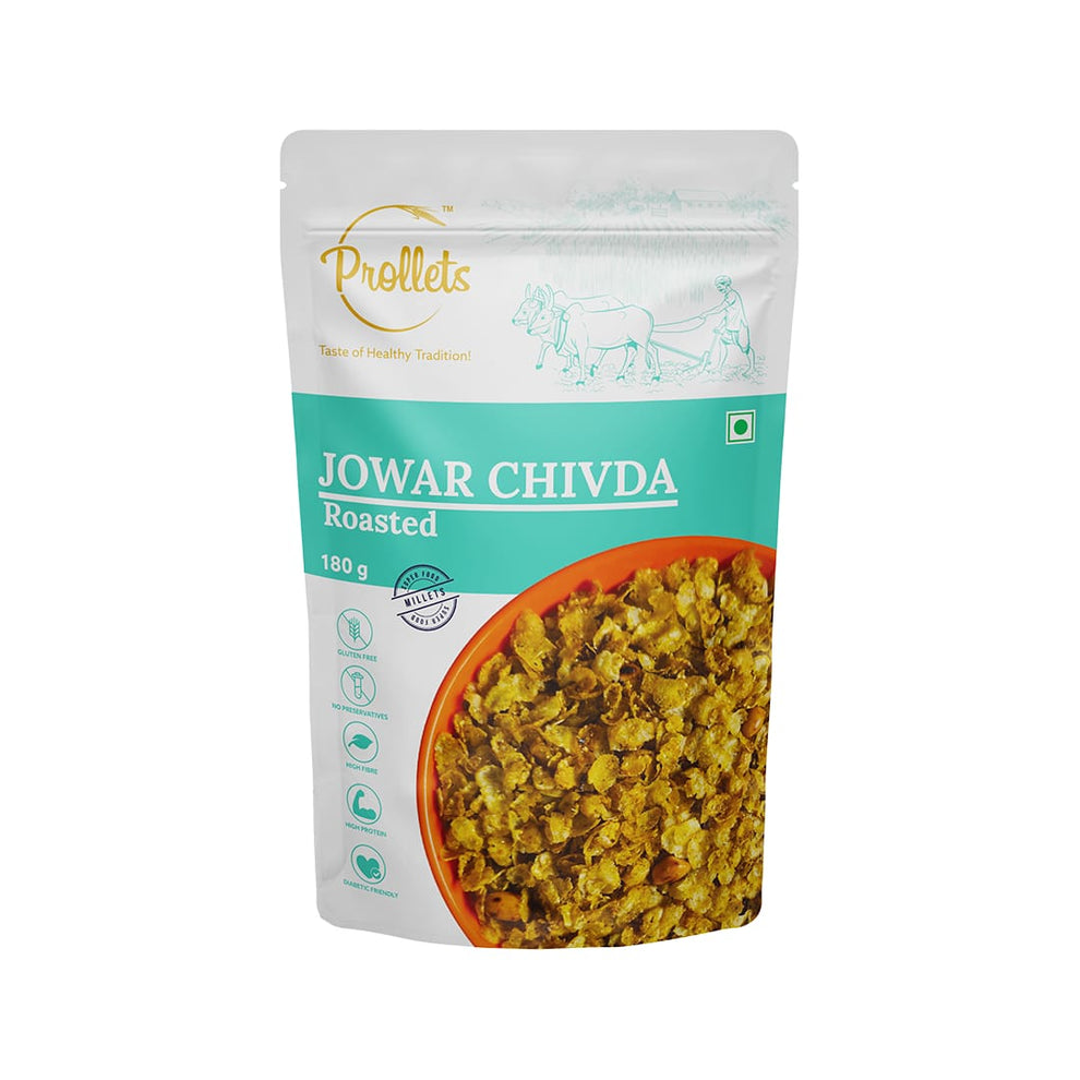 JOWAR CHIVDA ROASTED – Prollets